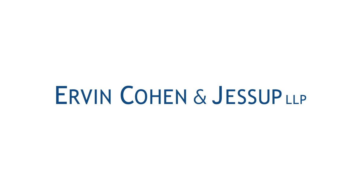 Construction Department: Ervin Cohen & Jessup LLP